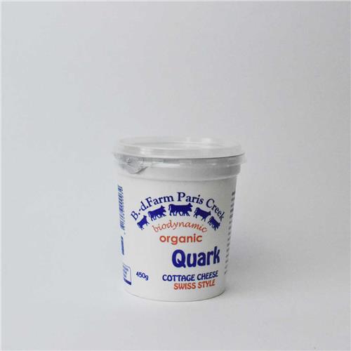 Paris Creek Quark Swiss Style Full Cream 450g. Certified Biodynamic ...