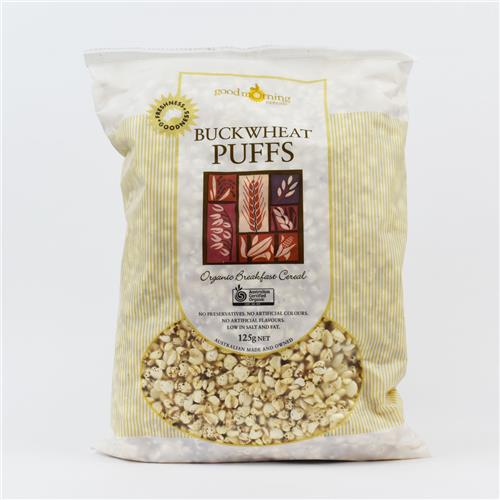 Good Morning Puffed Buckwheat 125g – All About Organics Online