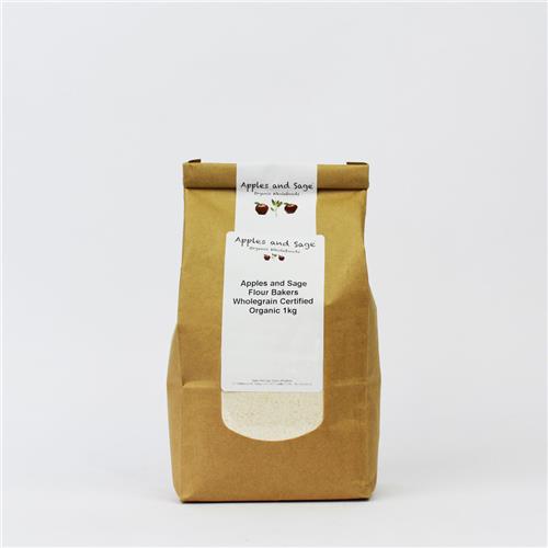 A&S Bakers Flour Wholewheat Certified Organic 1kg – All About Organics ...