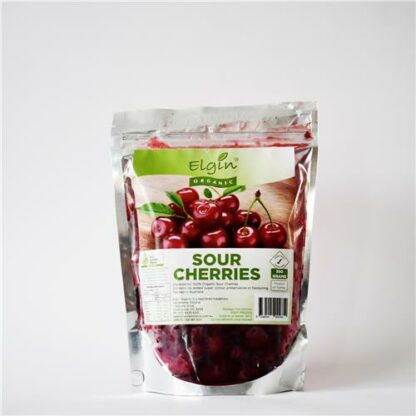 Elgin Organic Frozen Sour Cherries 350g – All About Organics Online