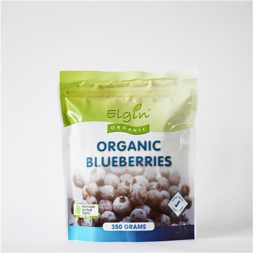 Elgin Organic Frozen Blueberries 350g – All About Organics Online