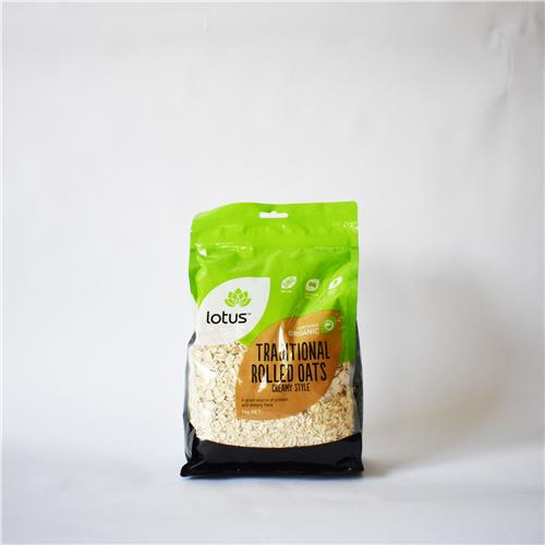 Lotus Oats Traditional Creamy Style 1kg – All About Organics Online