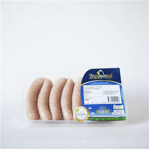 Inglewood Chicken Chipolata Sausages 350g – All About Organics Online