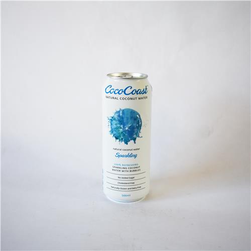 Coco Coast Sparkling Coconut Water 500ml – All About Organics Online
