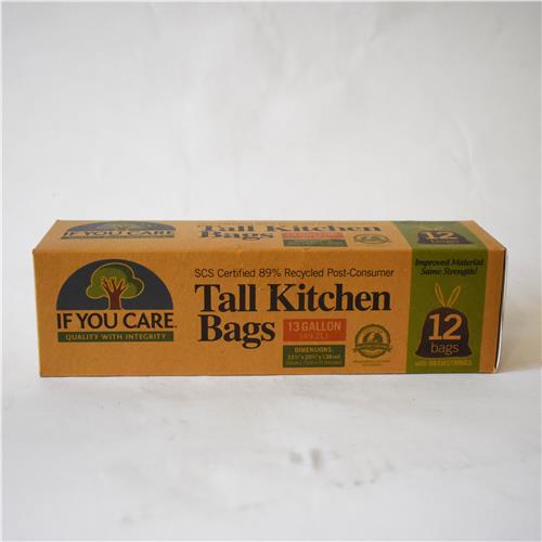 If You Care Recycled Tall Kitchen Bags 12pk 13gal – All About Organics ...