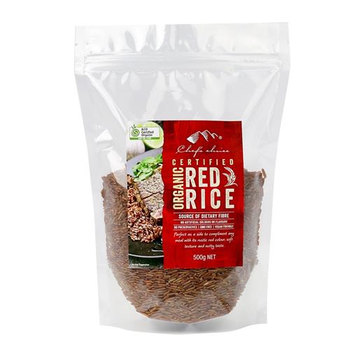 Chefs Choice Rice Red 500g Certified Organic – All About Organics Online