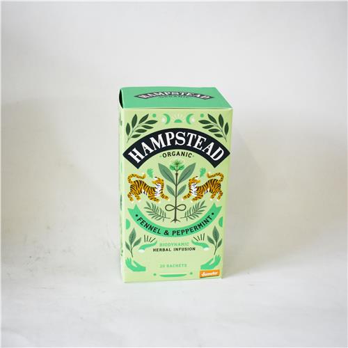 Hampstead Tea Fennel Peppermint Certified Organic Tea 20 Bags – All ...