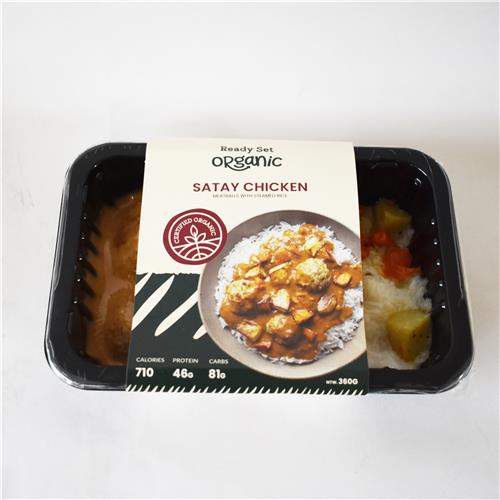 Ready Set Organic Satay Chicken Meatballs 360g – All About Organics Online