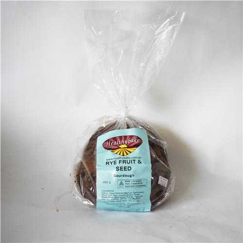 Healthybake Rye Fruit Nut and Seed Sliced Sourdough 650g – All About ...