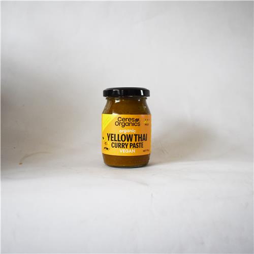 Ceres Organics Curry Paste Thai Yellow 75g – All About Organics Online