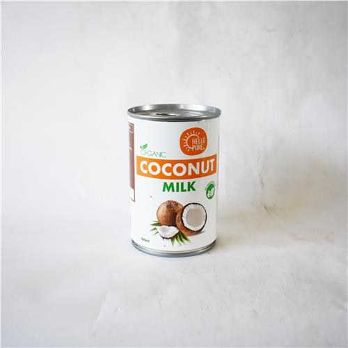 Hello Pure Organic Coconut Milk 400ml – All About Organics Online