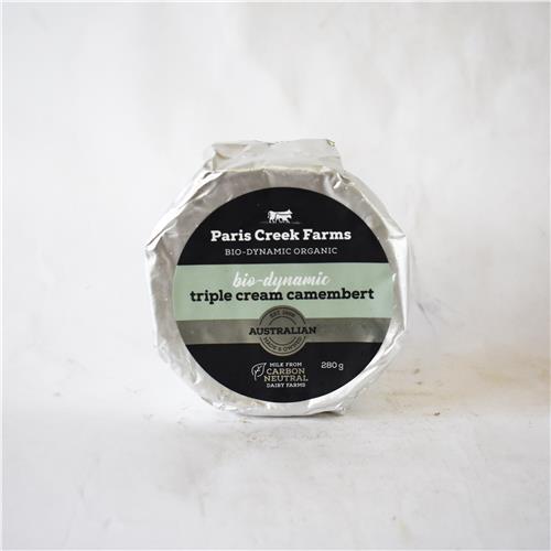 Paris Creek Cheese Triple Cream Camembert 280g Biodynamic – All About ...