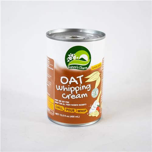 Nature’s Charm Oat Whipping Cream 400ml – All About Organics Online