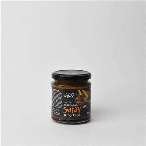 Geo Organics Satay Sauce 180g – All About Organics Online