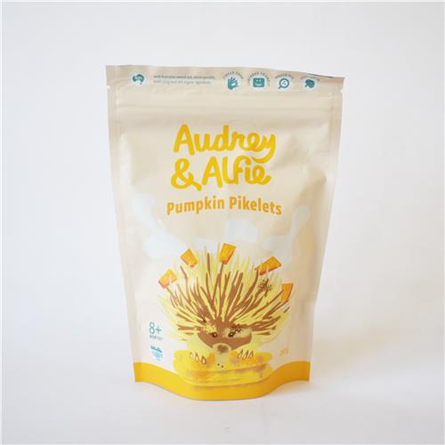 Audrey & Alfie Pumpkin Pikelets 250g – All About Organics Online