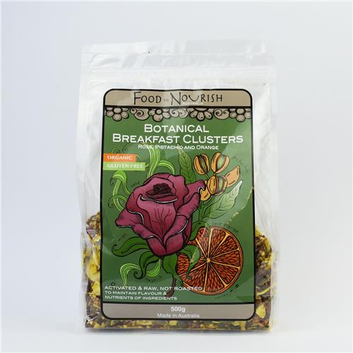 Food To Nourish Breakfast Clusters Orange Cranberry 400g – All About ...