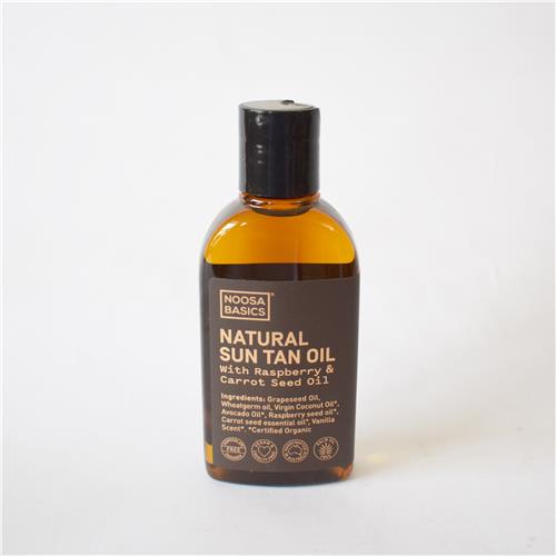 Noosa Basics Natural Sun Tan Oil 125ml – All About Organics Online