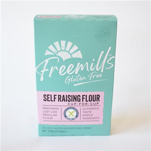 Freemills Self Raising Flour Gluten Free 750g. – All About Organics Online