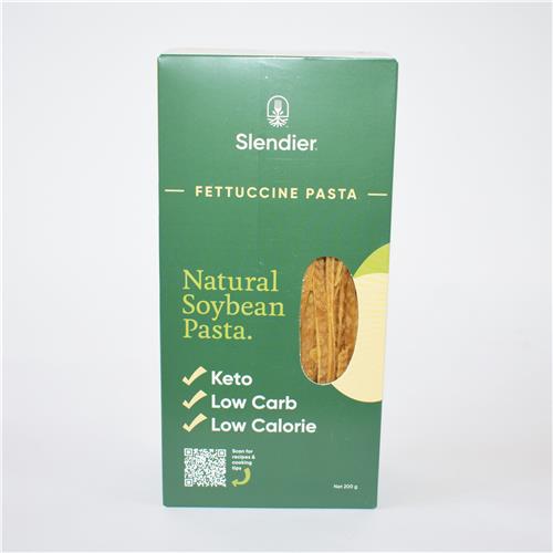 Slendier Soybean Fettuccine 200g – All About Organics Online