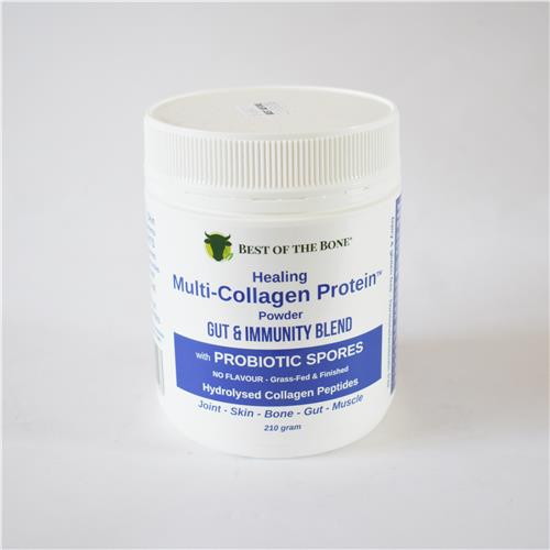 Best of the Bone Healing Multi-Collagen Protein Powder Gut Unflavoured ...