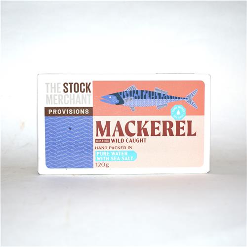The Stock Merchant MSC Mackerel in Pure Water 120g – All About Organics ...