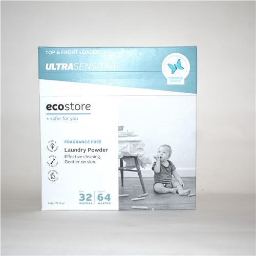 Ecostore Laundry Powder Ultra Sensitive 1kg – All About Organics Online
