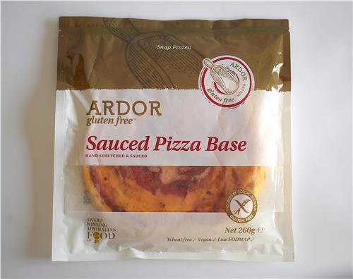 Ardor Gluten Free Sauced Pizza Base 260g – All About Organics Online