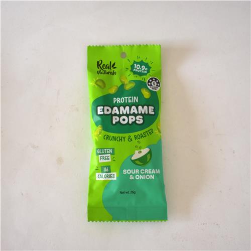 Real Naturals Protein Edamame Pops Sour Cream 26g – All About Organics ...