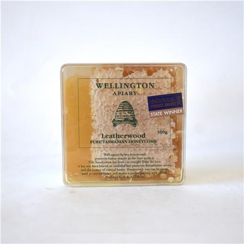 Wellington Apiary Leatherwood Honeycomb 300g – All About Organics Online