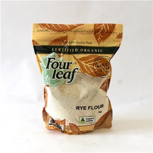 Four Leaf Flour Rye 1kg Certified Organic – All About Organics Online