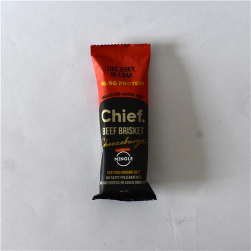 Chief Cheezebuger Beef Bar 40g – All About Organics Online