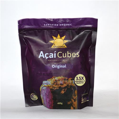 Amazonia Acai Cubes Original 400g – All About Organics Online